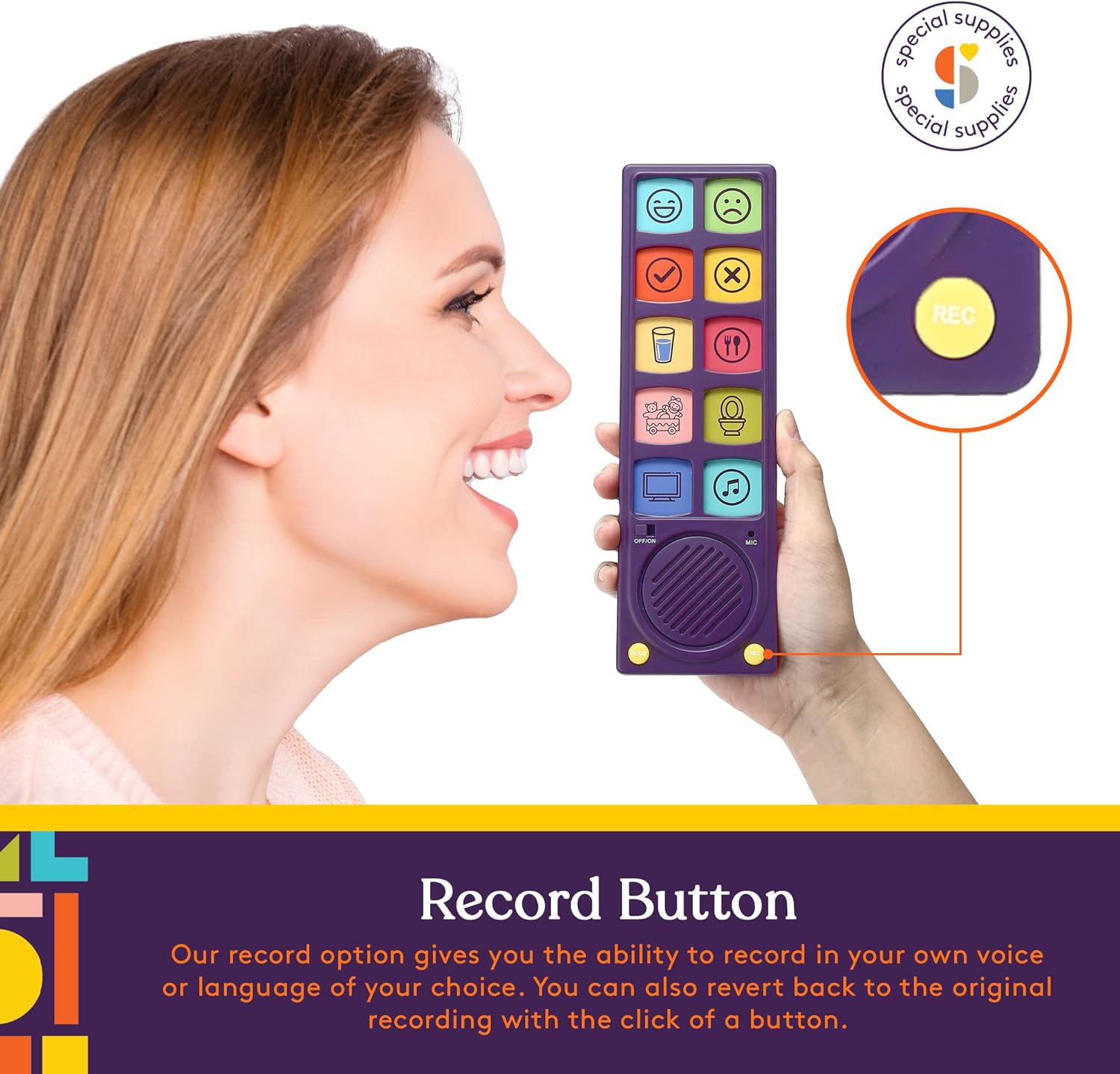 AAC Communication Device Speech Therapy, Talker Buddy Communication De – Special Supplies