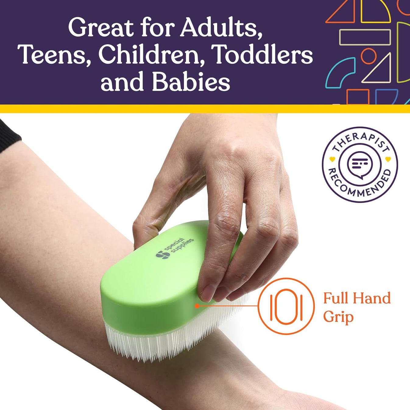 Sensory Brush Therapressure Therapy Brush for Occupational and Sensory ...