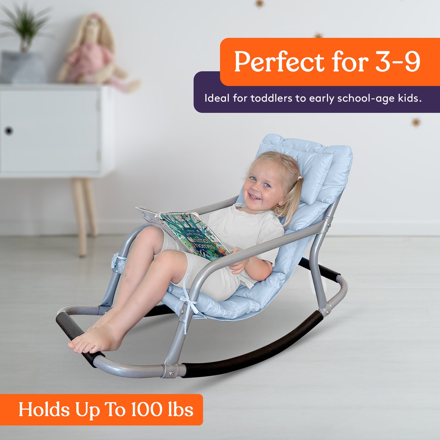 Special Supplies Sensory Rocking Chair for Kids - Comfortable Kids Roc