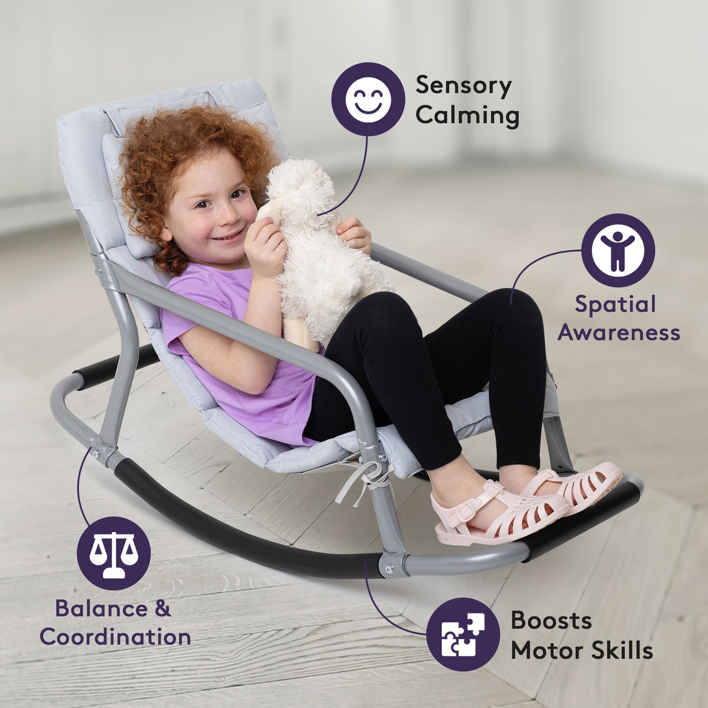Special Supplies Sensory Rocking Chair for Kids - Comfortable Kids Roc