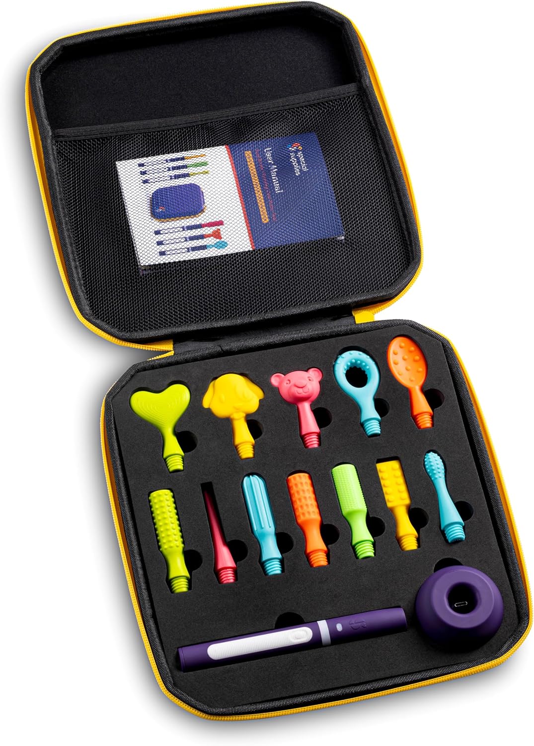 BUZZ BUDDY™ Rechargeable Oral Stimulation Kit (12 Tips Included ...