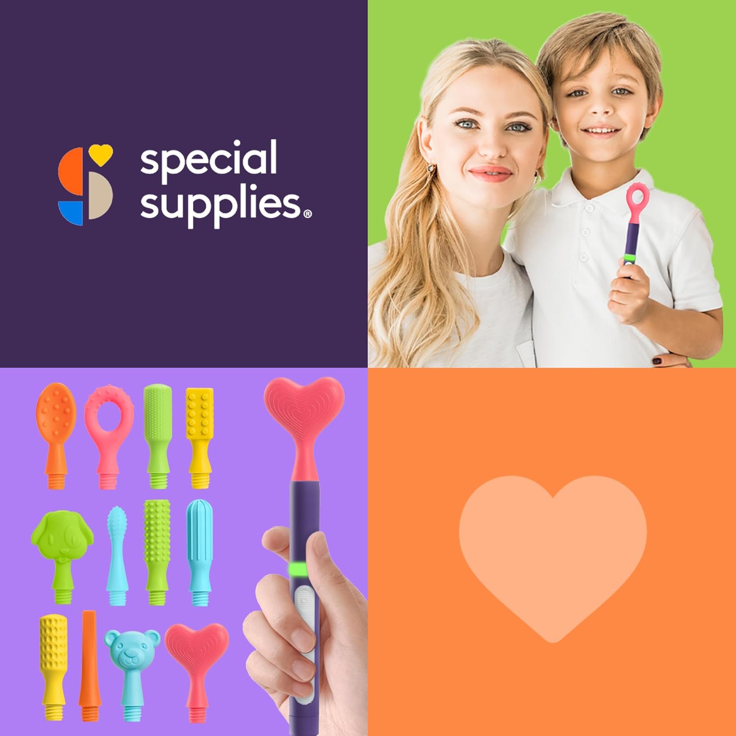 BUZZ BUDDY™ Oral Stimulation Kit (12 Tips Included) – Special Supplies