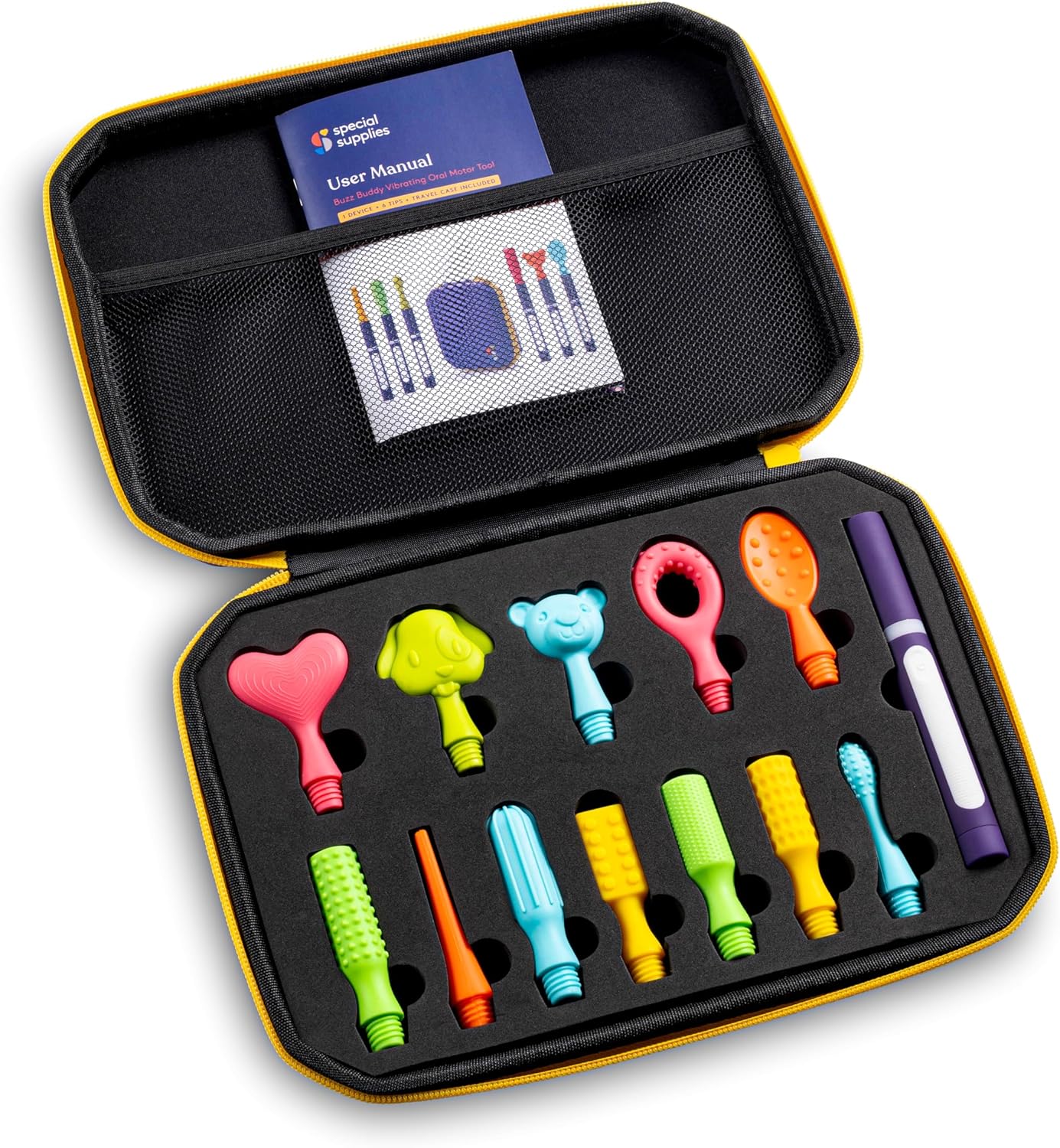 BUZZ BUDDY™ Oral Stimulation Kit (12 Tips Included) – Special Supplies