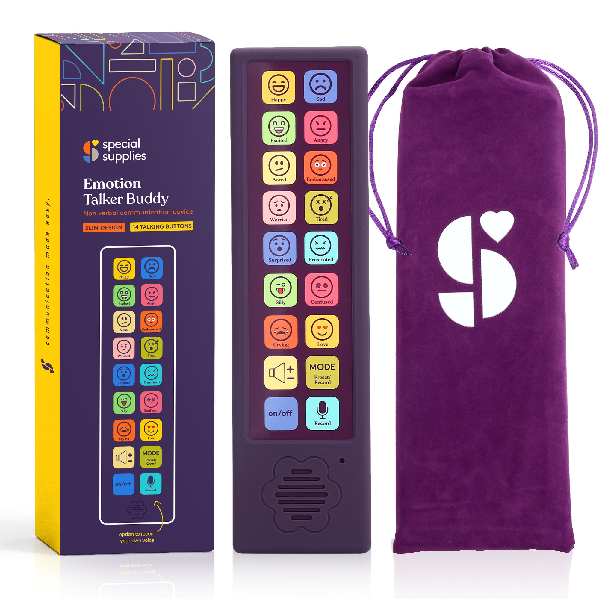 Special Supplies Emotions & Feelings AAC Communication Device – Emotio