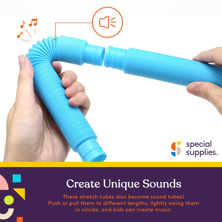 Pop Tubes (Multi-Color): 8 Pack – Special Supplies