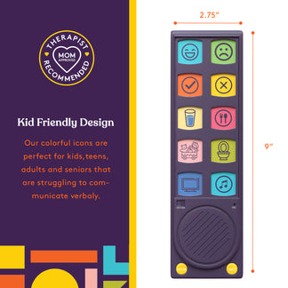 AAC Communication Device Speech Therapy, Talker Buddy Communication De ...