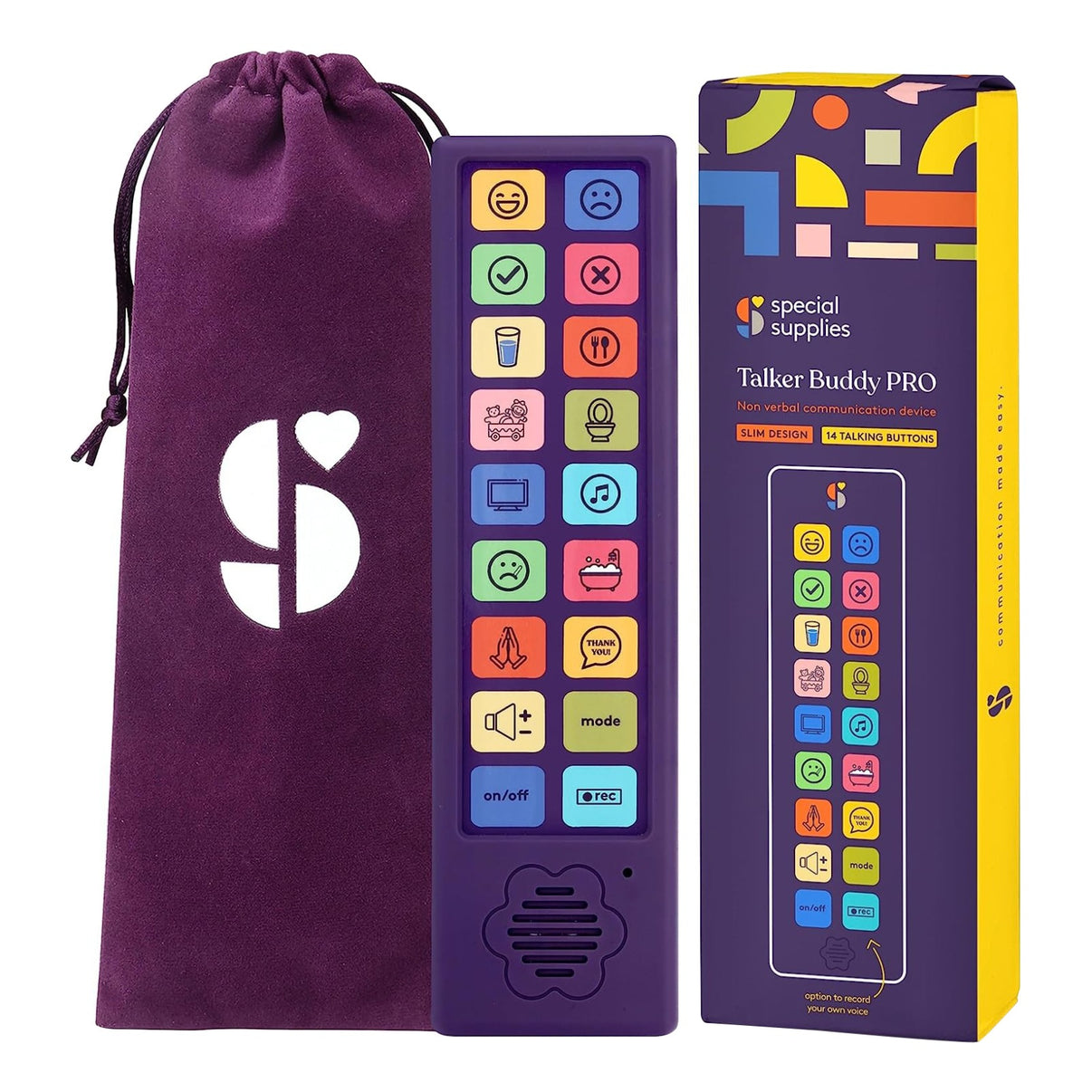 Special Supplies AAC Communication Device for Speech Therapy, Talker B